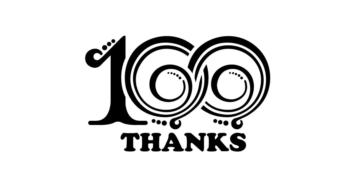 100 Thanks - Collar de gratitud y presencia – Tienda 100Thanks